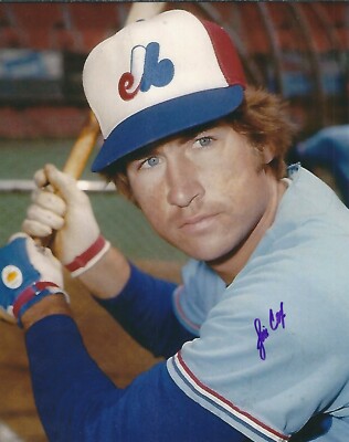 Signed 8x10 JIM COX Montreal Expos Autographed photo - COA | eBay