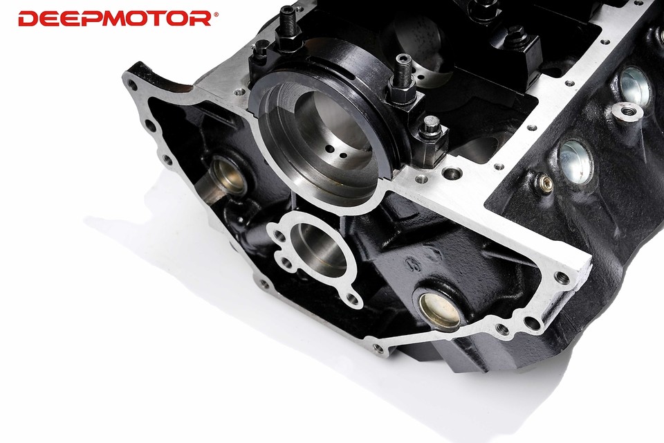 Billet Iron Engine Block for ford 351W Windsor B-4.125 M-351C DH-9.500 ...