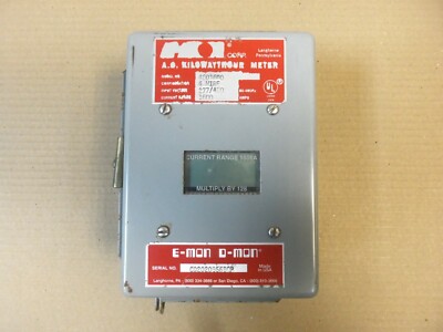 Electrical Power Meters - Watt Hour Meter Box