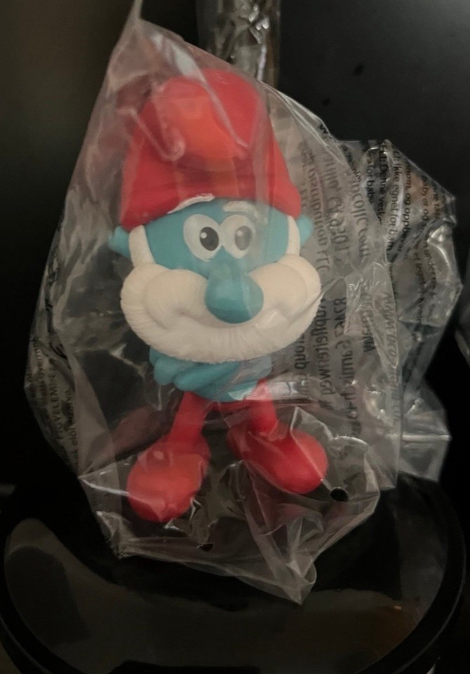 Smurfs 2025 AMC Smurf Combo Popcorn Tin Smurfs Plushie & Cup w Papa ...