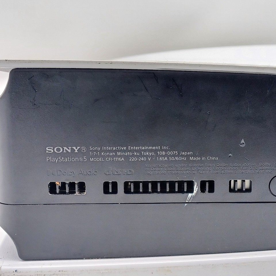 DAMAGED SONY PS5 PLAYSTATION 5 CONSOLE CFI-1116A - PARTS ONLY (RN9561 ...