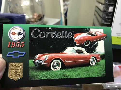 Collect-A-Card Corvette Heritage Collection One # 3 1955 | eBay