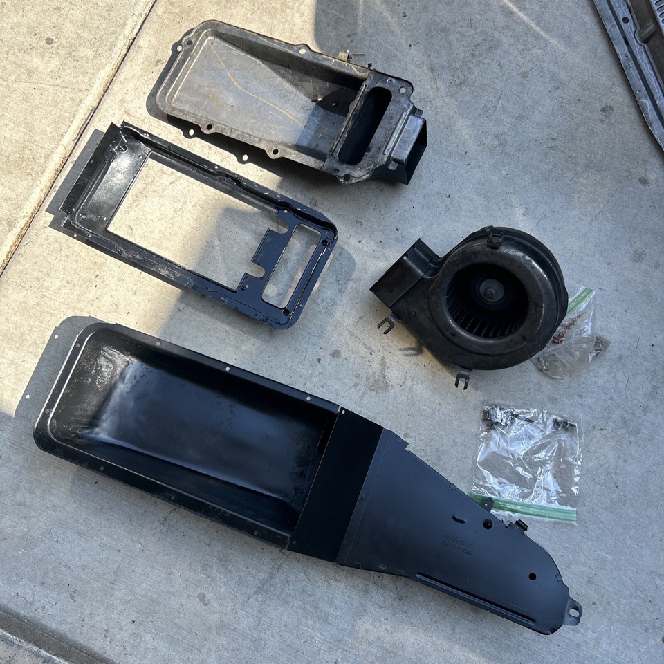 1962 Chevy bel air heater box assembly with working blower motor | eBay