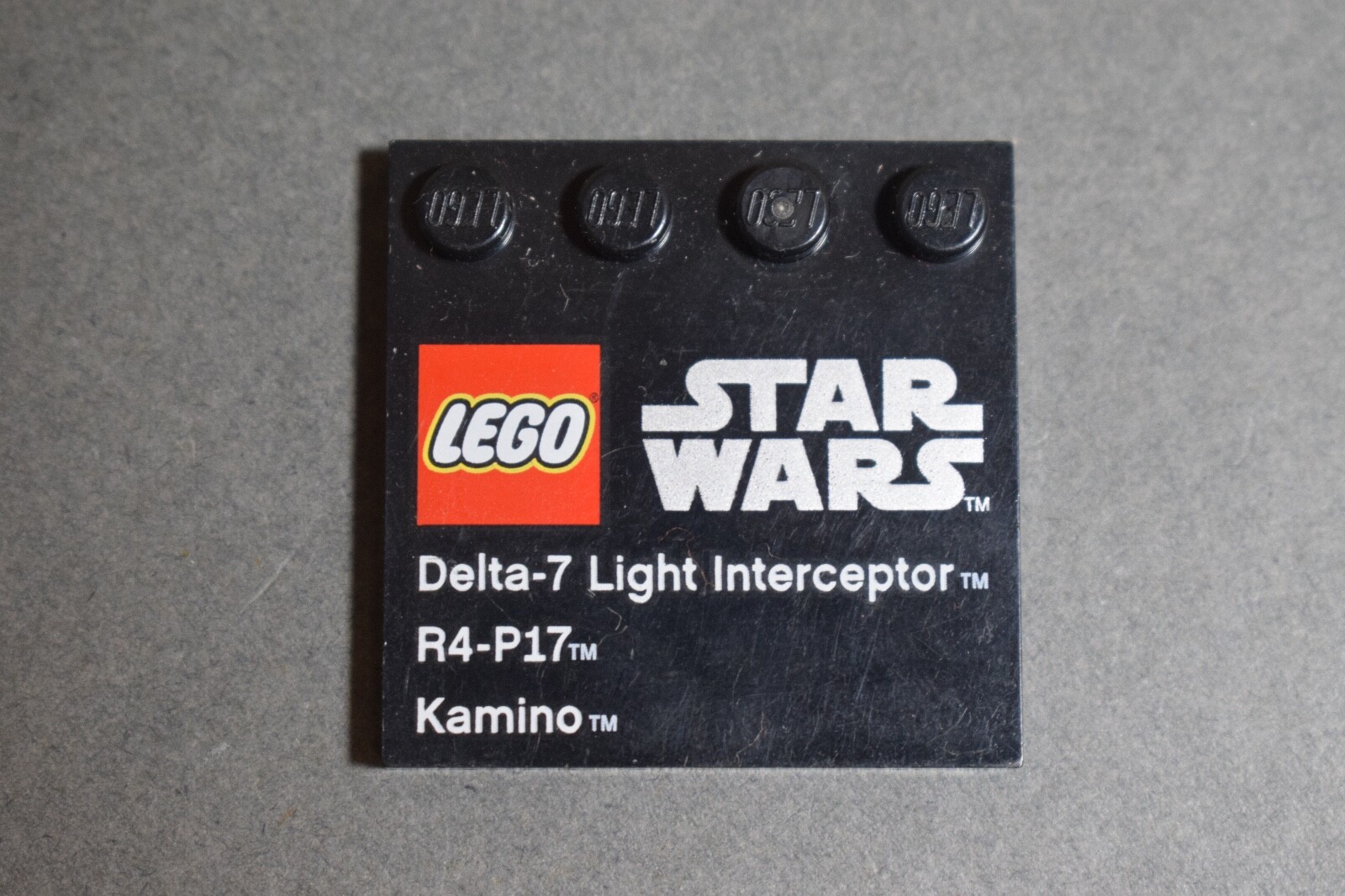 Lego 6179 Plate Tile Modified with Print 4x4 Select Print | eBay UK