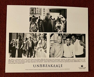“Unbreakable” Movie Production Still | eBay