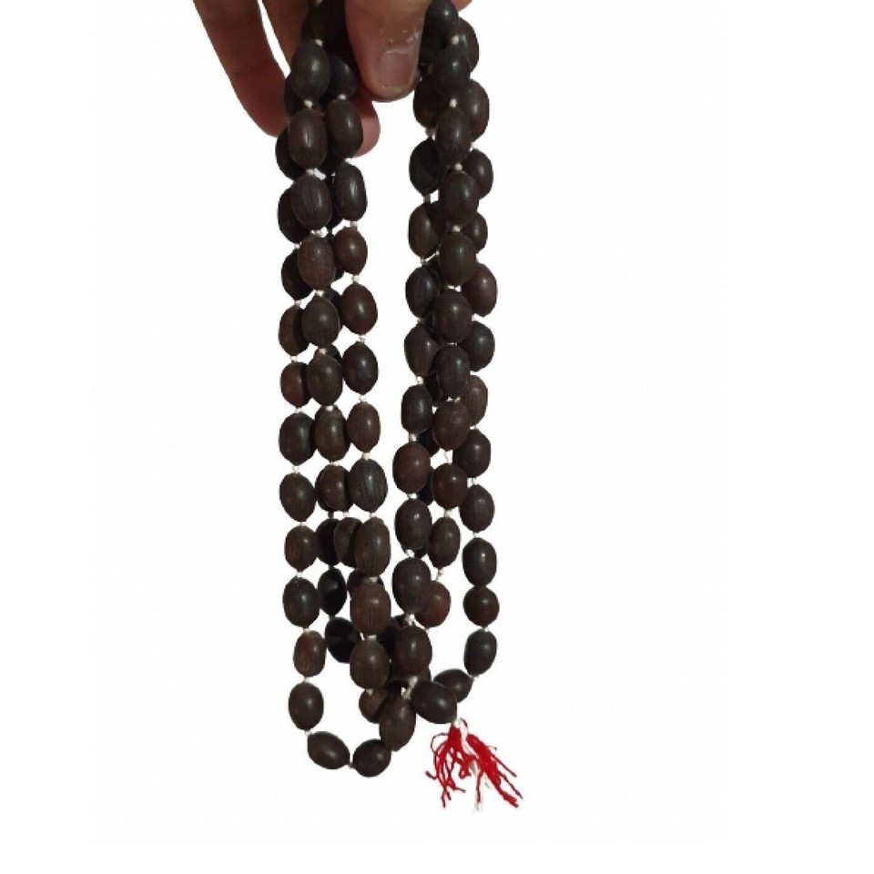Lotus Kamal Gatta Necklace Worry Beads 68 Inch Premium Mal Seed Mala ...