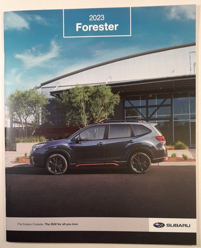 2023 Subaru Forester Dealer Sales Brochure Flyer | eBay