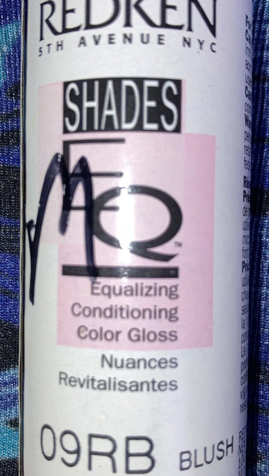 REDKEN Shades EQ Color Gloss - 09RB blush by Redken for Women - 2 oz | eBay
