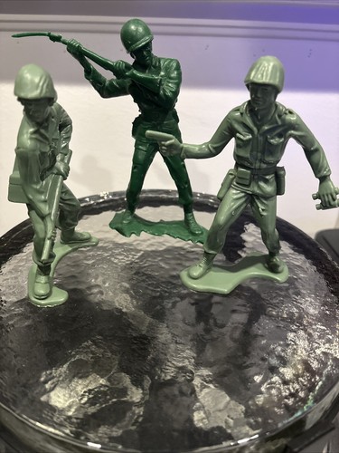 Vintage Tim-Mee Toys Army men 7” Lot of 3 | eBay