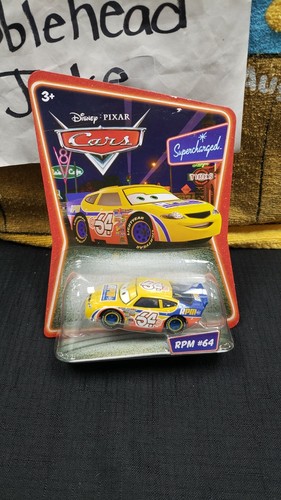 NIB DISNEY PIXAR CARS SUPERCHARGED RPM #64 1/55 TOY RACE CAR L4148 | eBay