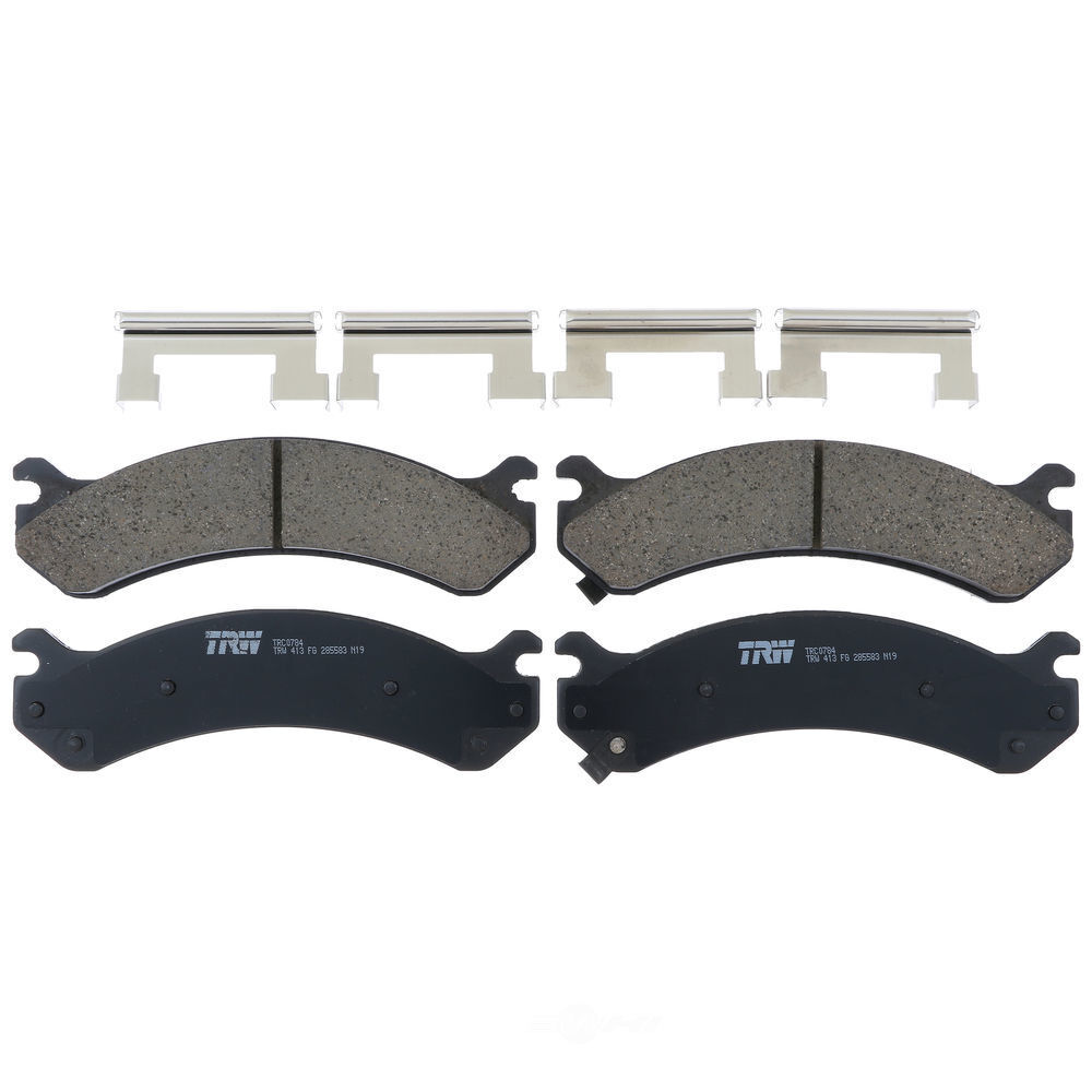 Disc Brake Pad Set-Pro TRW TRC0784 for sale online | eBay