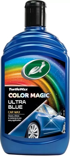 Turtle Wax Colour Magic Ultra Blue Car Polish Cleans Shines Paintwork ...