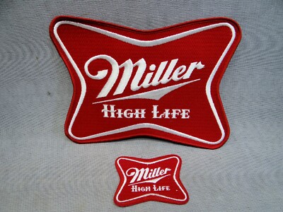 Lot of 2 Miller Beer Uniform Patches Mint Condition Vintage | eBay
