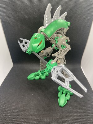 LEGO Bionicle - Rahkshi Lerahk - Set #8589 Complete Green figure ...