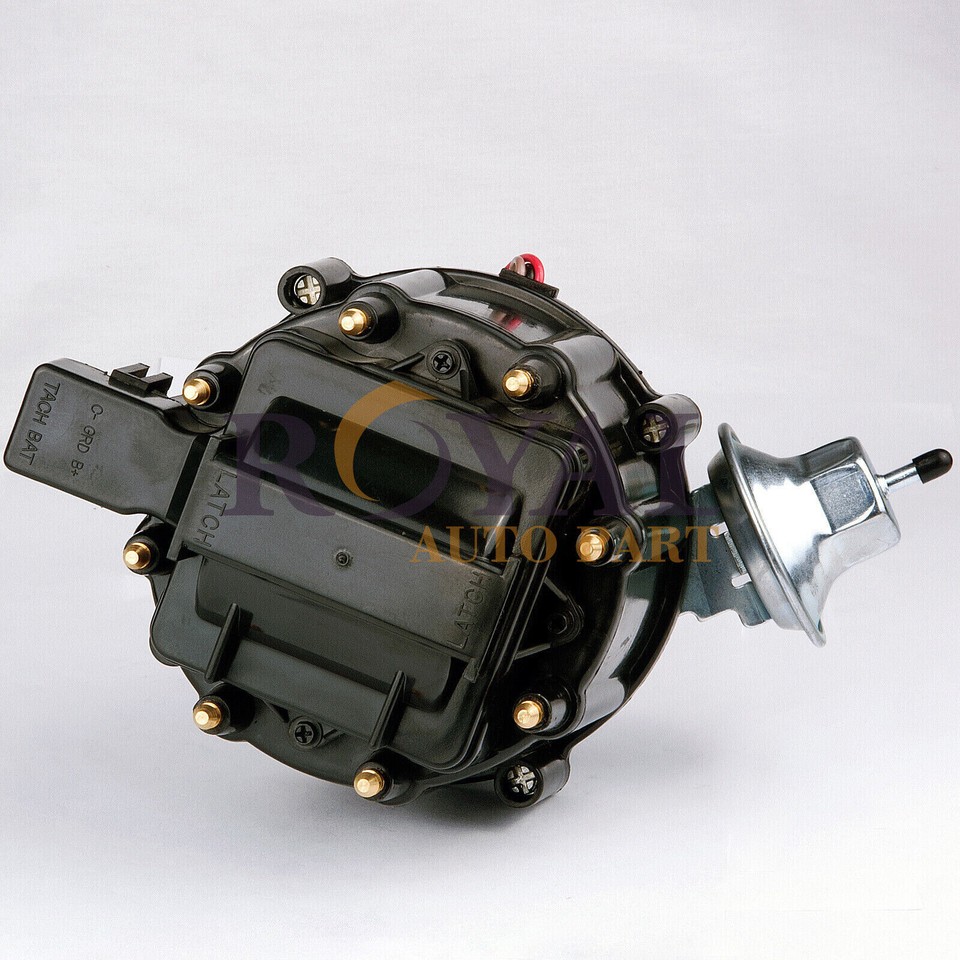 Ignition Distributor for Chevy SBC 283 305 327 350 400 HEI & Spark Plug ...