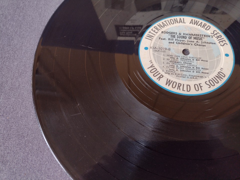 The Sound Of Music,Sears & Roebuck Vinyl LP, International Award Series ...