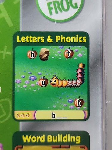 🐸📚 NIP LeapFrog Leapster Letterpillar Pre-K - 1st Grade Learning Game ...