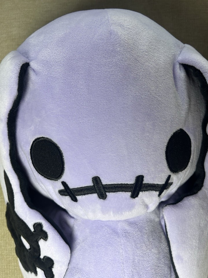 Sleepyville Critters Naughty Purple Black Goth Plush Bunny Stuffed ...