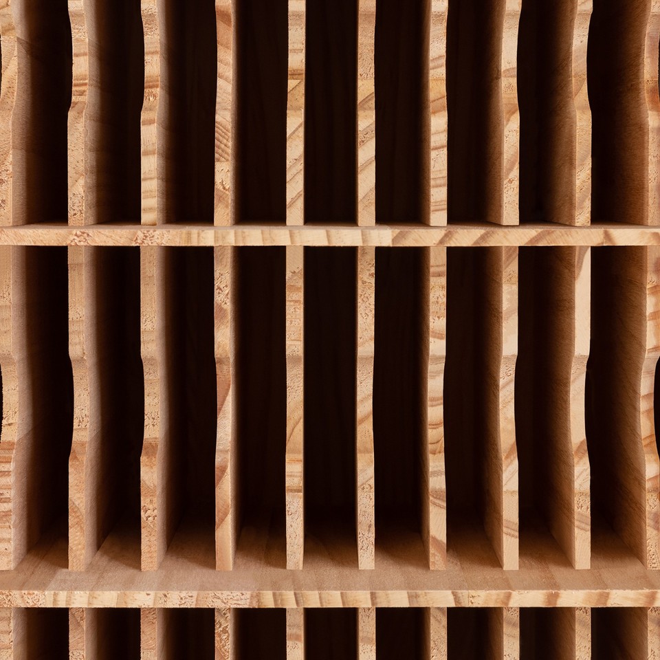 36 Slots Cell Phone Locker Box Wood Cell Phone Cabinet Cell Phone ...