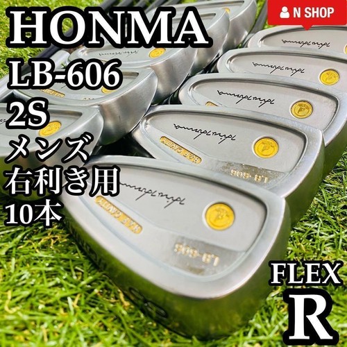Luxury 10 Pieces Honma Gold Mole Lb-606 2S Men'S Iron Set R | eBay