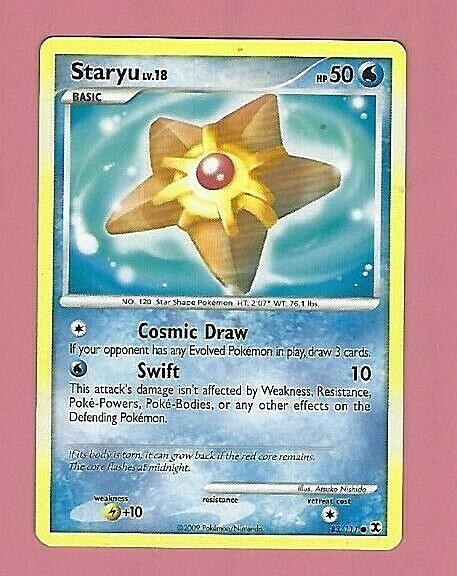 POKEMON STARYU CARD FREE SHIPPING | eBay