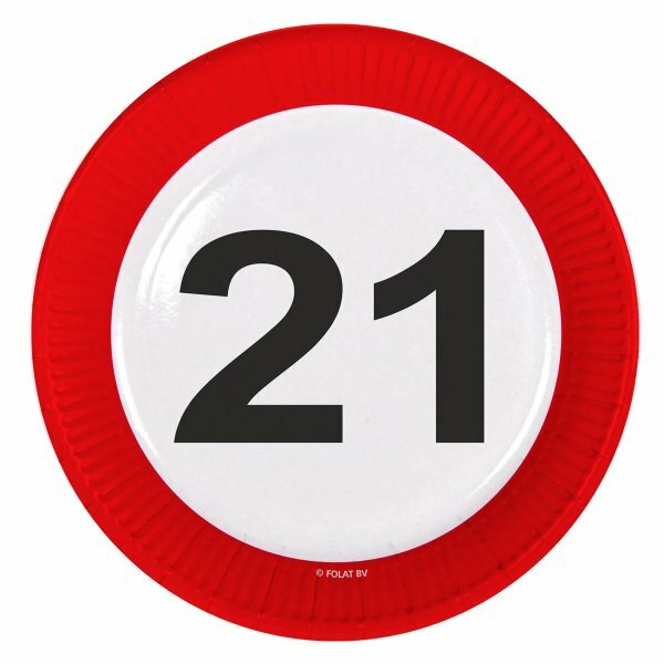 21ST BIRTHDAY TRAFFIC SIGNS THEME - PARTYWARE COMPLETE SELECTION | eBay UK