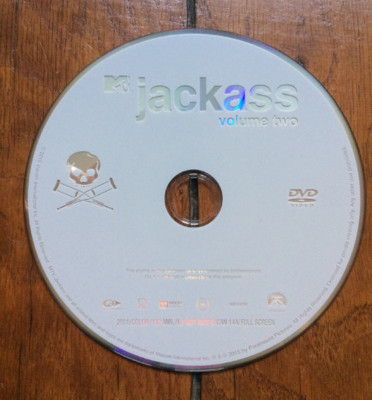 replacement dvd JACKASS Volume 2 ONLY Region 1 from MTV Box Set ...