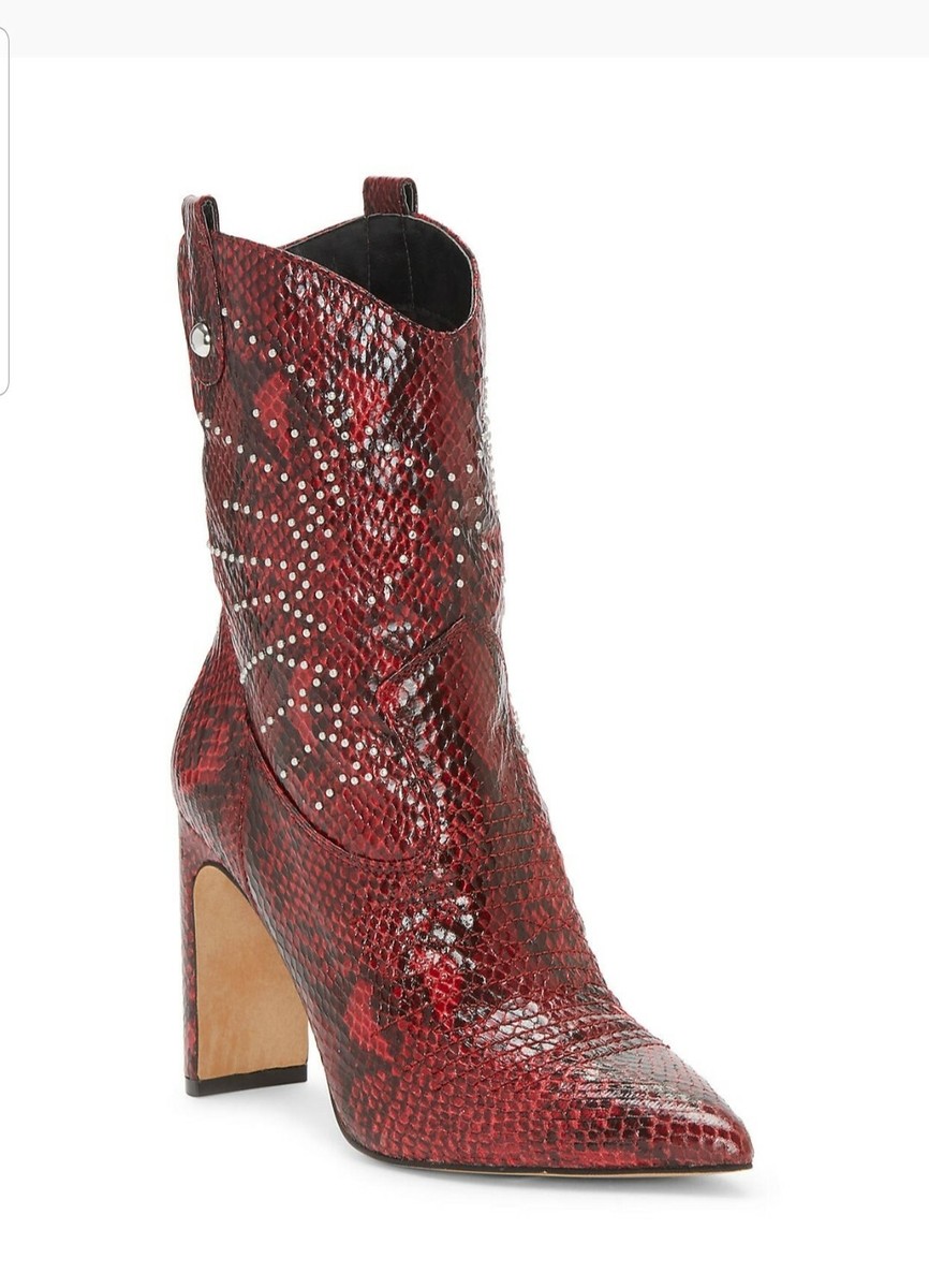 Jessica Simpson Red Cowboy Boots