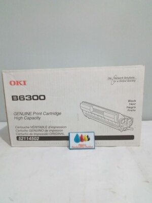 OKI 52114502 B6300 B6300DN B6300N B6300NMX Toner Cartridge Black | eBay