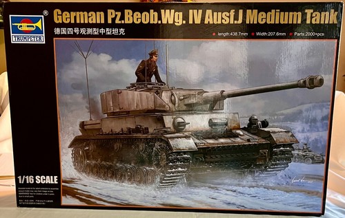 TRUMPETER #00922 German Pz.Beob.Wg. IV Ausf.J Medium Tank - 1/16 Scale ...