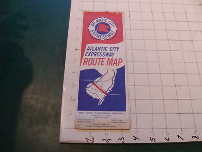 vintage brochure/map: ATLANTIC CITY EXPRESSWAY as shown, | eBay