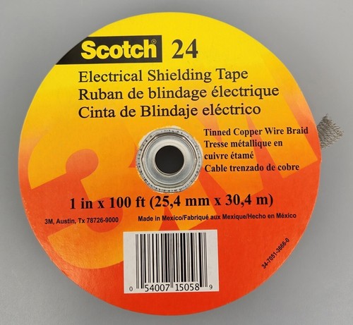 $316 3M Scotch® 24 Electrical Shielding Tape, 1 in x 100 ft, 24-1X100FT ...