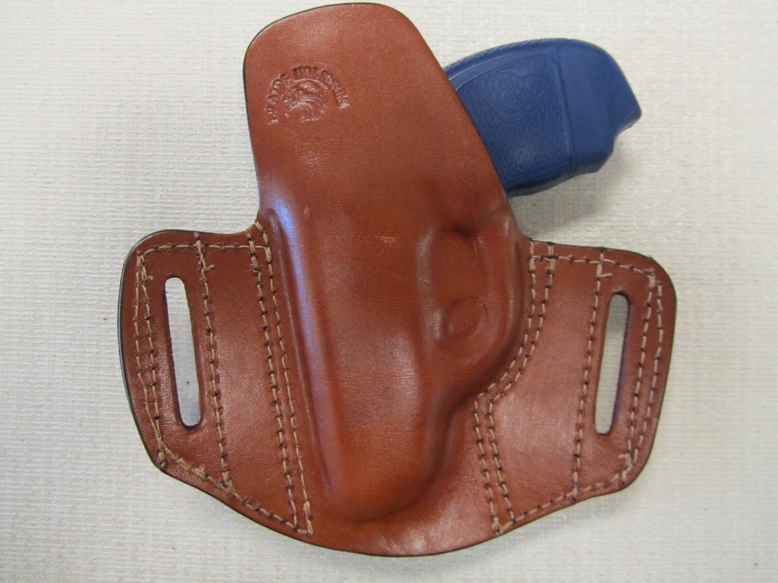 Taurus Spectrum formed BROWN leather pancake holster right hand Braids ...
