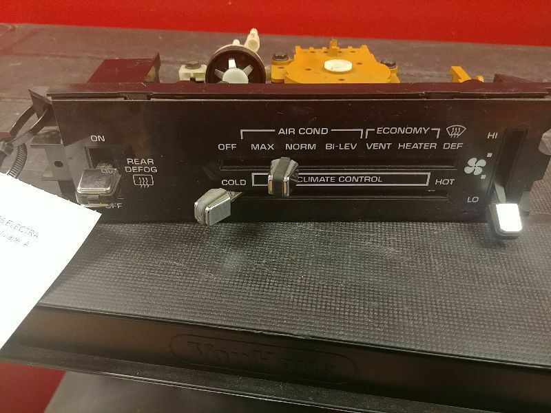 Temperature Control Manual Temperature Control Fits 85-86 ELECTRA ...