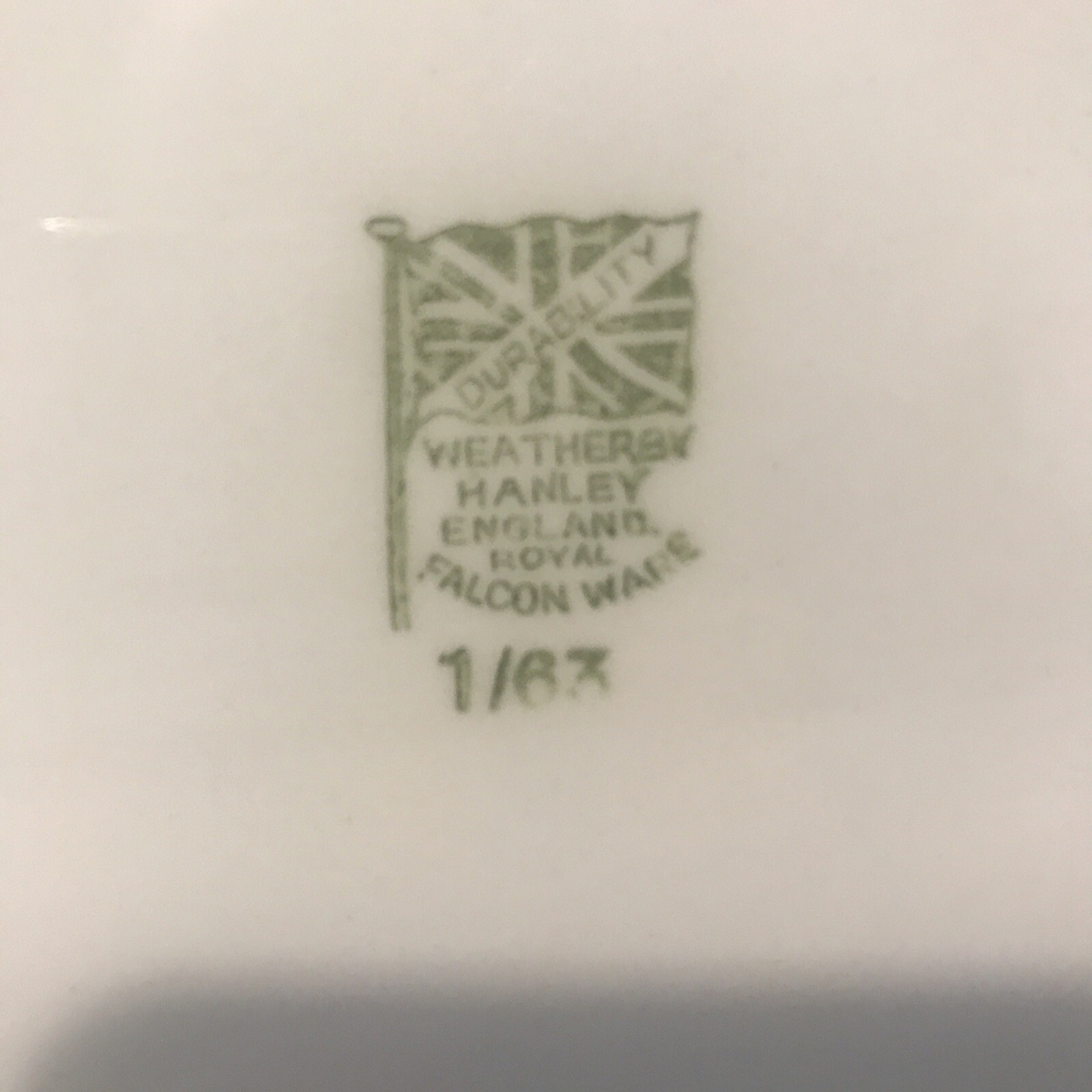 Vintage Weatherby Hanley Royal Falcon Ware Oval Small Platter Blossom ...