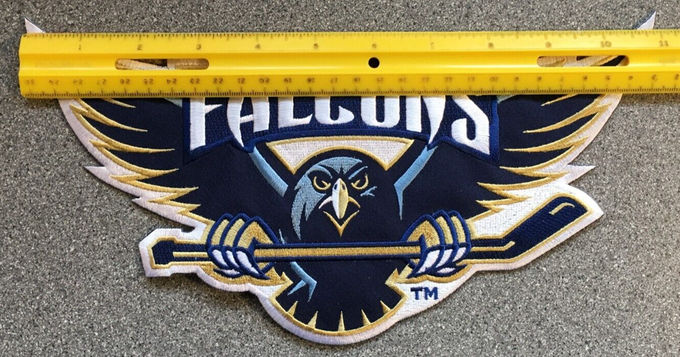 2003-08 FRESNO FALCONS ECHL HOCKEY MINORS LARGE 11" DEFUNCT TEAM LOGO ...