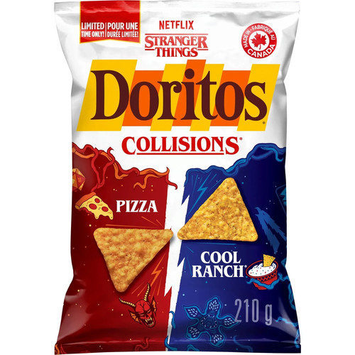 FRESH! Doritos COLLISIONS STRANGER THINGS PIZZA COOL RANCH Tortilla ...