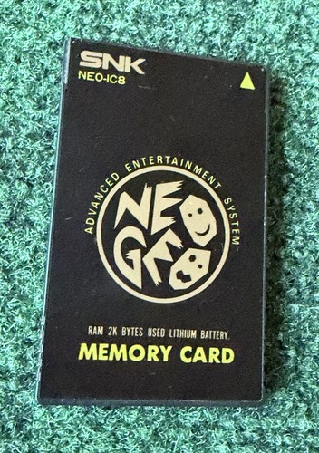 NEO GEO AES Memory Card NEO-IC8 SNK | eBay