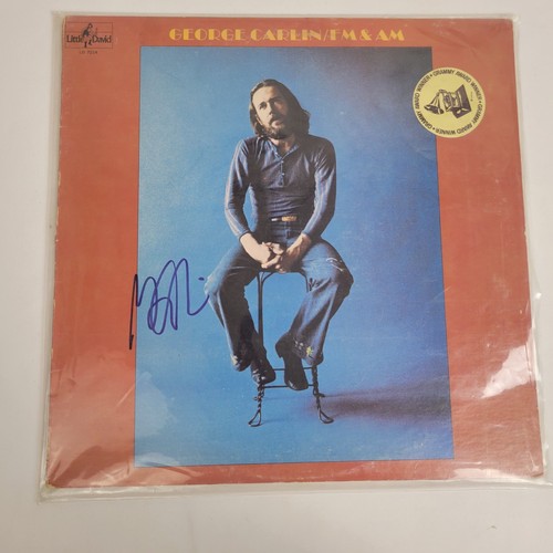 Rare Signed George Carlin FM AM Comedy Album Vintage 1972 | eBay