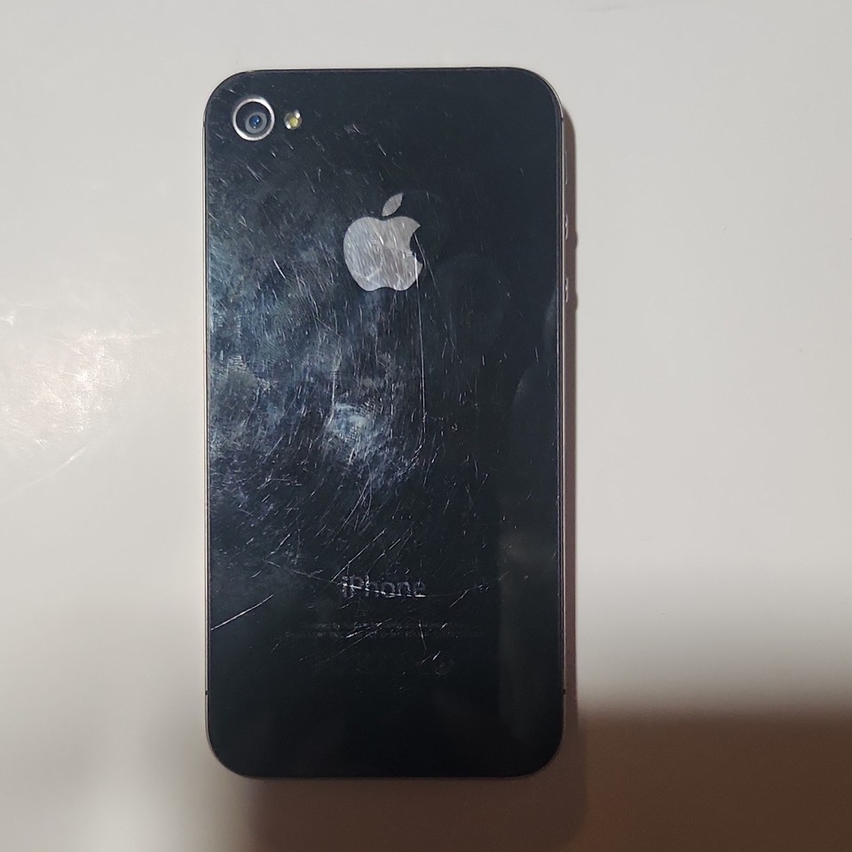 Apple iPhone 4s Smartphone Black 8MP Camera Model A1387 Bar Style ...