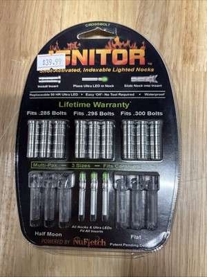 NuFletch Ignitor Crossbow Lighted Nock Green | eBay