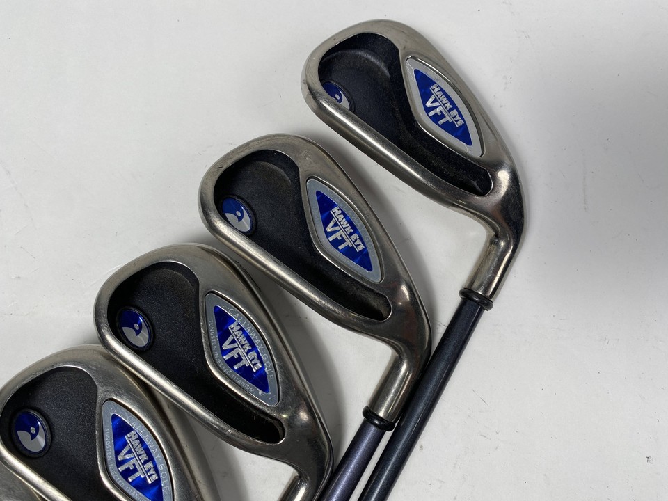 Callaway Hawkeye VFT Iron Set 4-PW System 75 Regular Graphite Mens RH ...