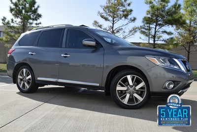 2015 Pathfinder PLATINUM EDI LTHR NAV BK/CAM ROOF HTD SEAT 3rd ROW | eBay
