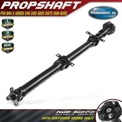 Complete Driveshaft Propshaft Rear for BMW 318d 320d 318td E46 ...