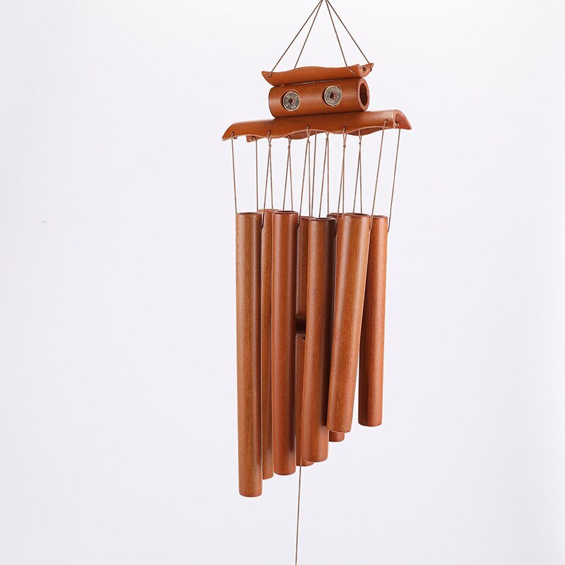 Handmade Bamboo Bell Natural Wind Chimes Yard Garden Balcony Windchime ...