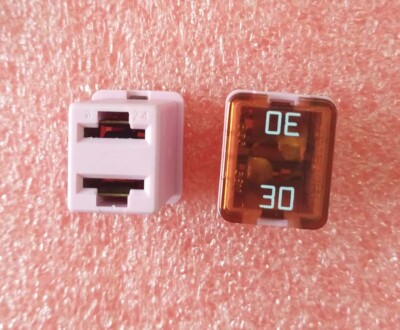 5PCS New 0895030 Littelfuse 895 Square Car Fuse 30A 58V JCASE Cartridge ...