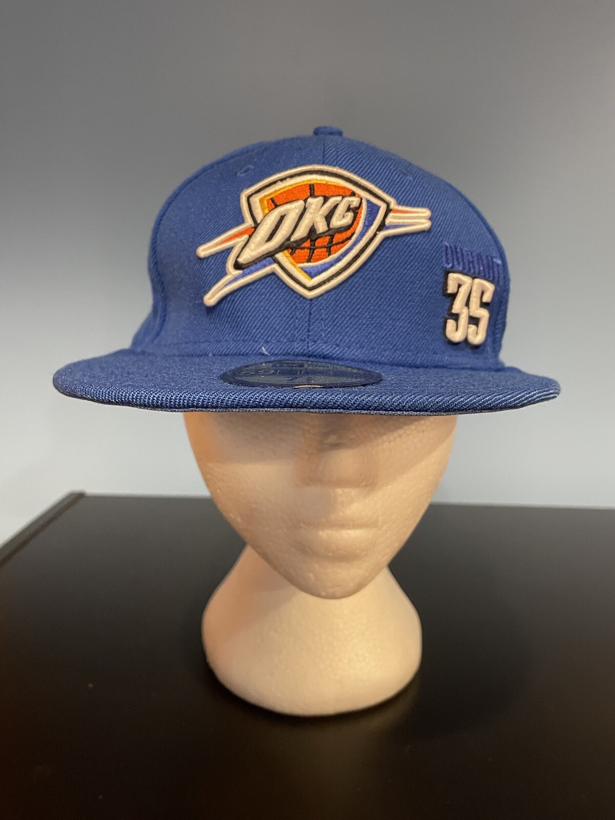 Kevin Durant OKC New Era 59 Fifty Fitted Hat Size 7 1/2 | eBay