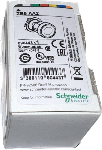 Schneider Electric Harmony ZB5AA2 Drucktaster mit Tastenfeld, Betätiger ...