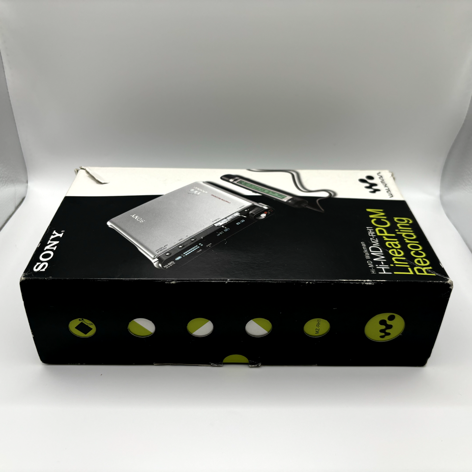 SONY MZ-RH1 Walkman Hi-MD MiniDisc Recorder Player Silver 2016 Tested ...