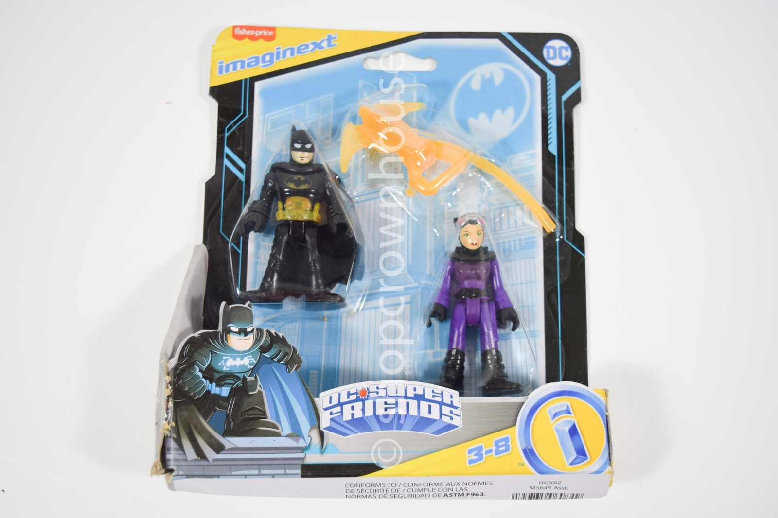 Imaginext DC Super Friends Action Figures - BATMAN & CATWOMAN ...